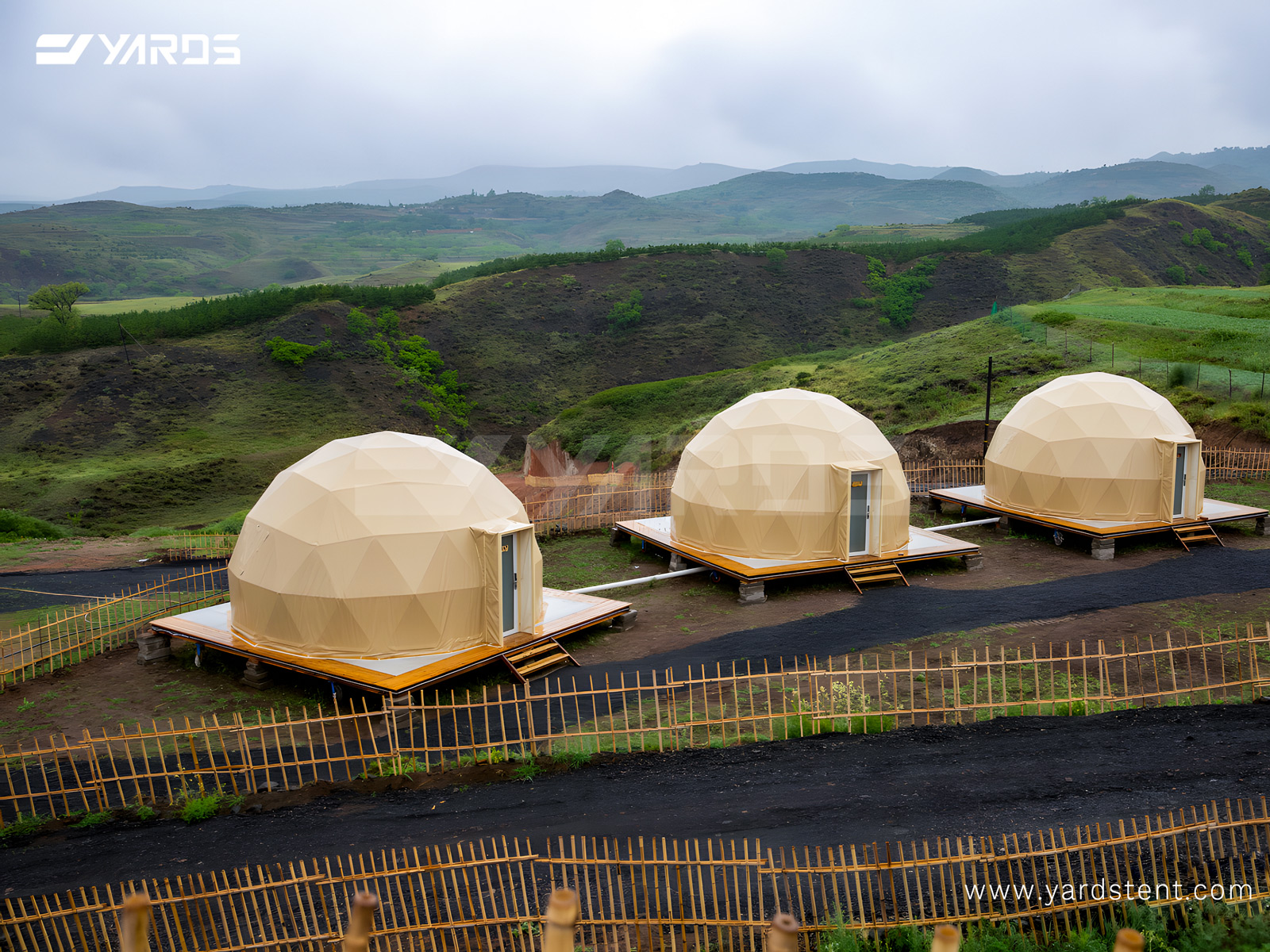 Stunning 11 Glamping Domes Retreat